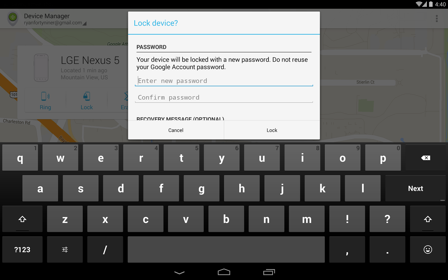 [New App] Google Releases Android Device Manager App In Play Store
