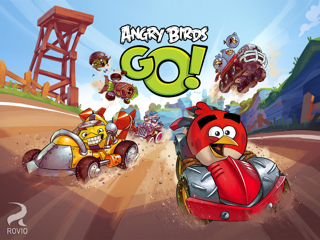 [New Game] Angry Birds Go Rolls Into Google Play In Search Of Downhill Fun