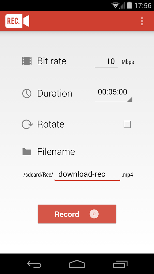 New App Rec Uses Native Android 44 Screen Recording And Adds A Ton Of Additional Features