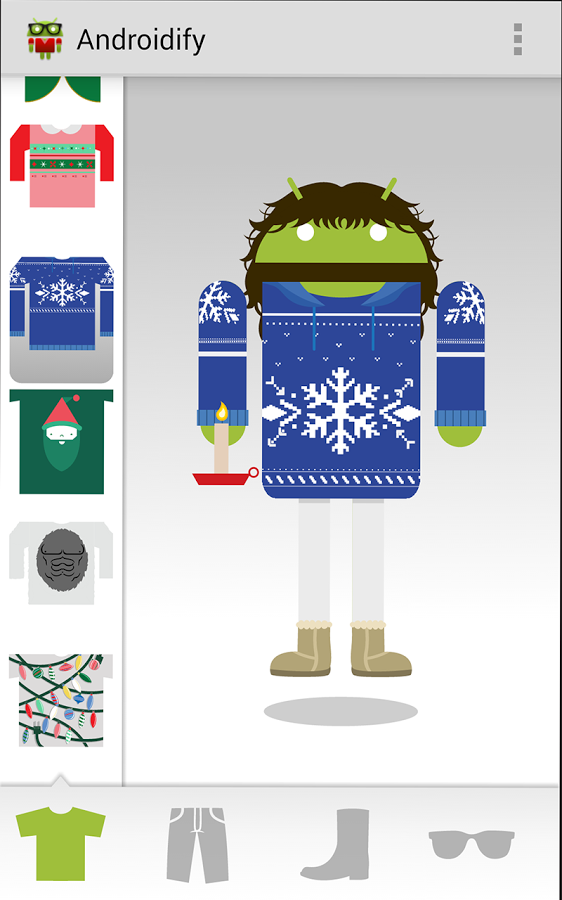 The Androidify App Has Been Resurrected With A Big Holiday Update