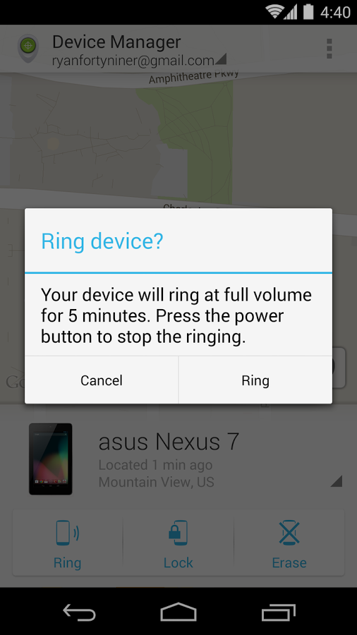 [New App] Google Releases Android Device Manager App In Play Store