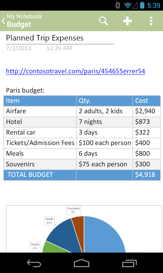 Microsoft OneNote App Updated With Shortcuts, Sharing Integration, A ...