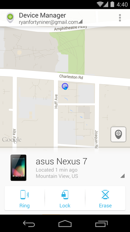 [New App] Google Releases Android Device Manager App In Play Store