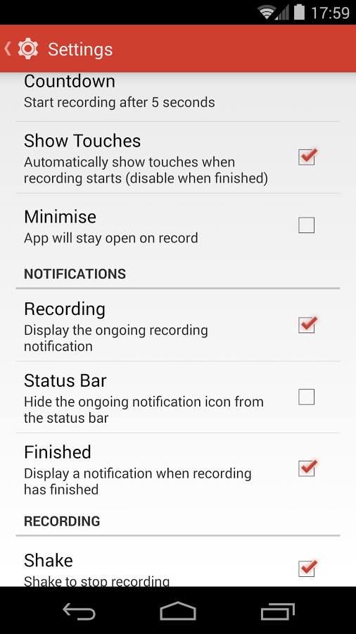 New App Rec Uses Native Android 44 Screen Recording And Adds A Ton Of Additional Features