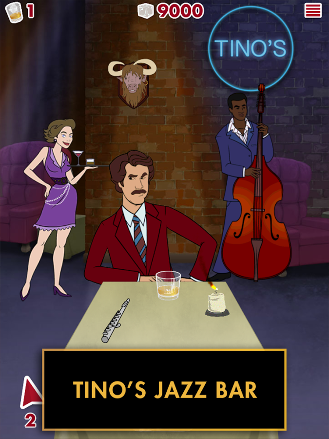 [New Game] Scotchy Scotch Toss Stars Anchorman Ron Burgundy Blabbering ...