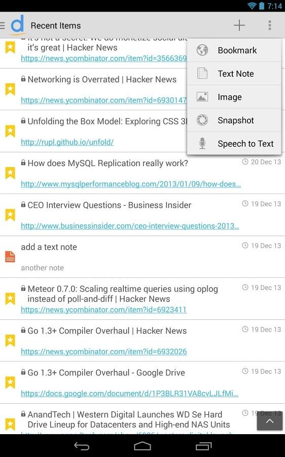 Diigo Android App Updated To Version 2.0 With New Features And UI ...
