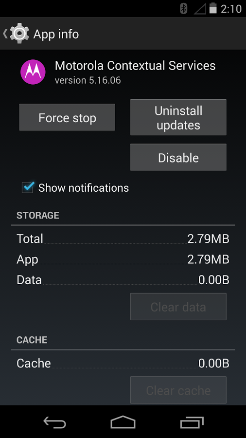 [New App] Motorola Contextual Services Is Yet Another App, Or Rather ...