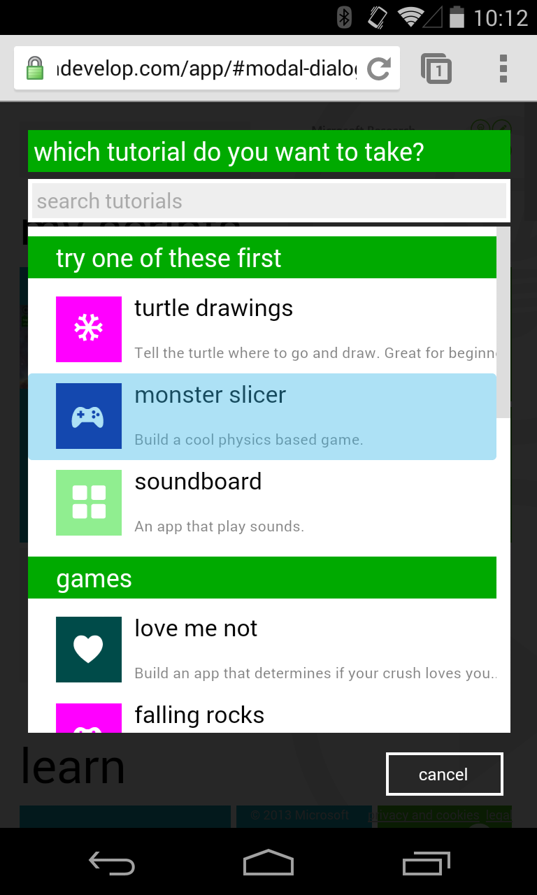 [New App] Microsoft Releases TouchDevelop For Android, Makes Browser ...