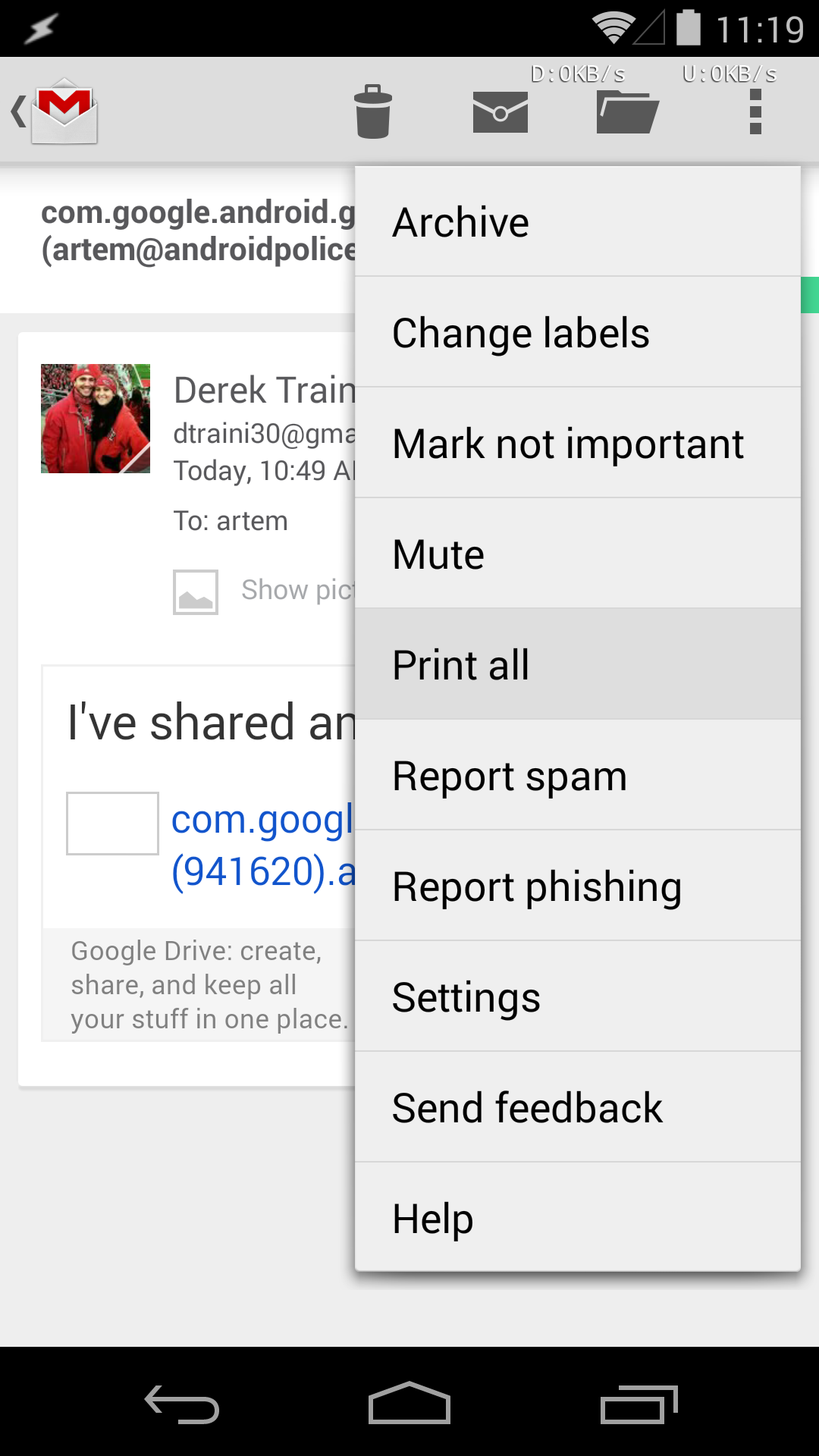 Gmail 4.7 Is Here With Vacation Responder, KitKat Printing Support, And ...