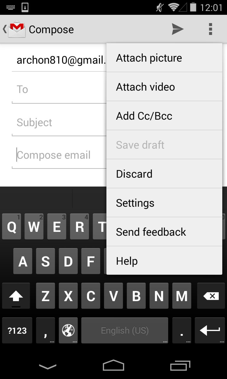 Gmail 4.7 Is Here With Vacation Responder, KitKat Printing Support, And ...
