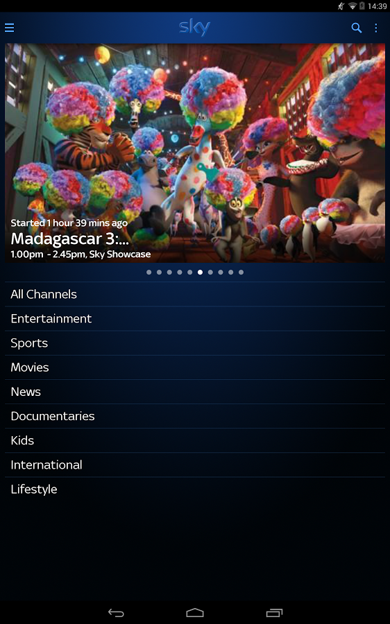 [New App] Sky Go Tablet Brings Sky Streaming TV And Downloads To UK ...