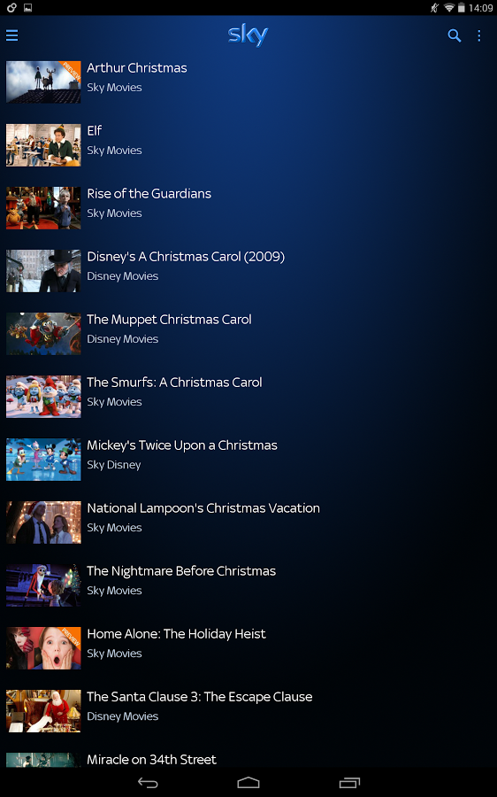 [New App] Sky Go Tablet Brings Sky Streaming TV And Downloads To UK ...