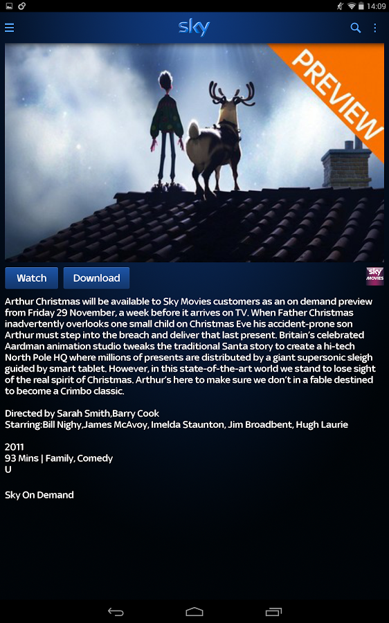 [New App] Sky Go Tablet Brings Sky Streaming TV And Downloads To UK ...