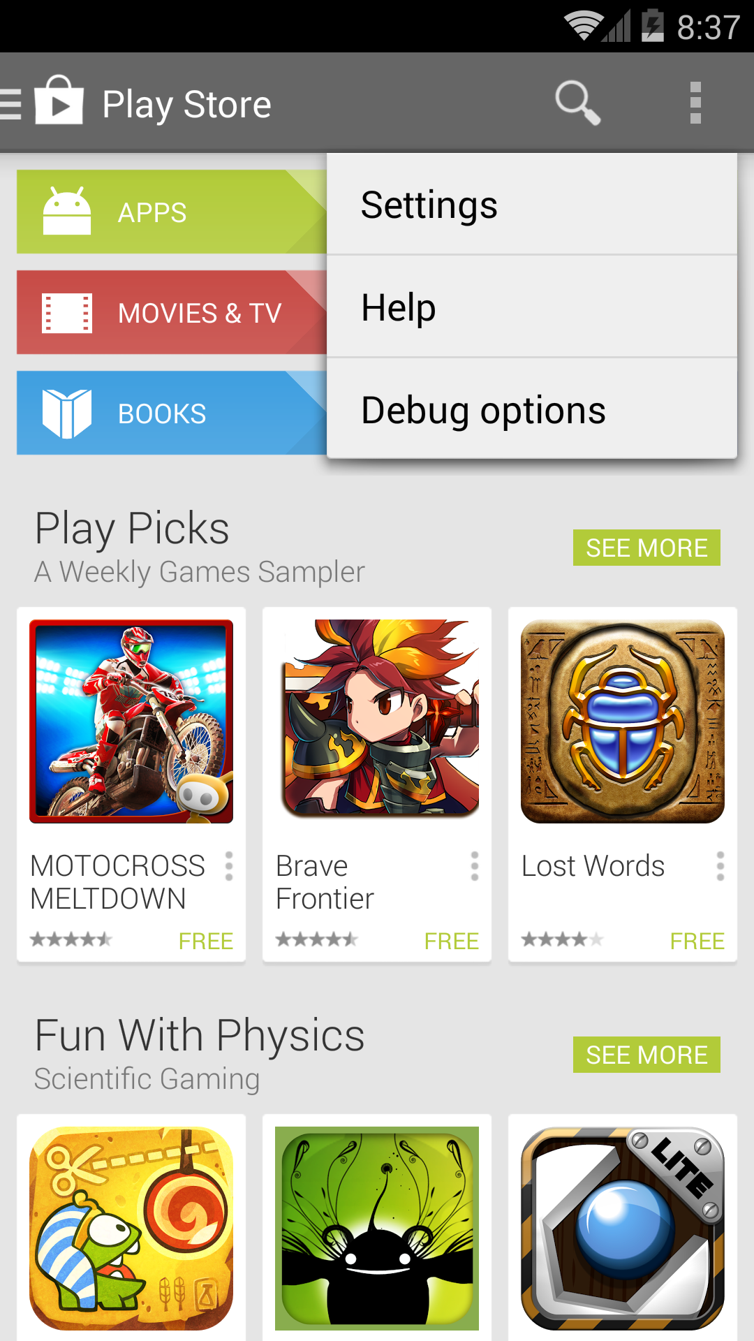 The Google Play Store App Has A Hidden Debug Menu, And Here's How ...