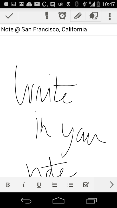 Latest Evernote For Android Beta Introduces Handwriting Support, Here's ...