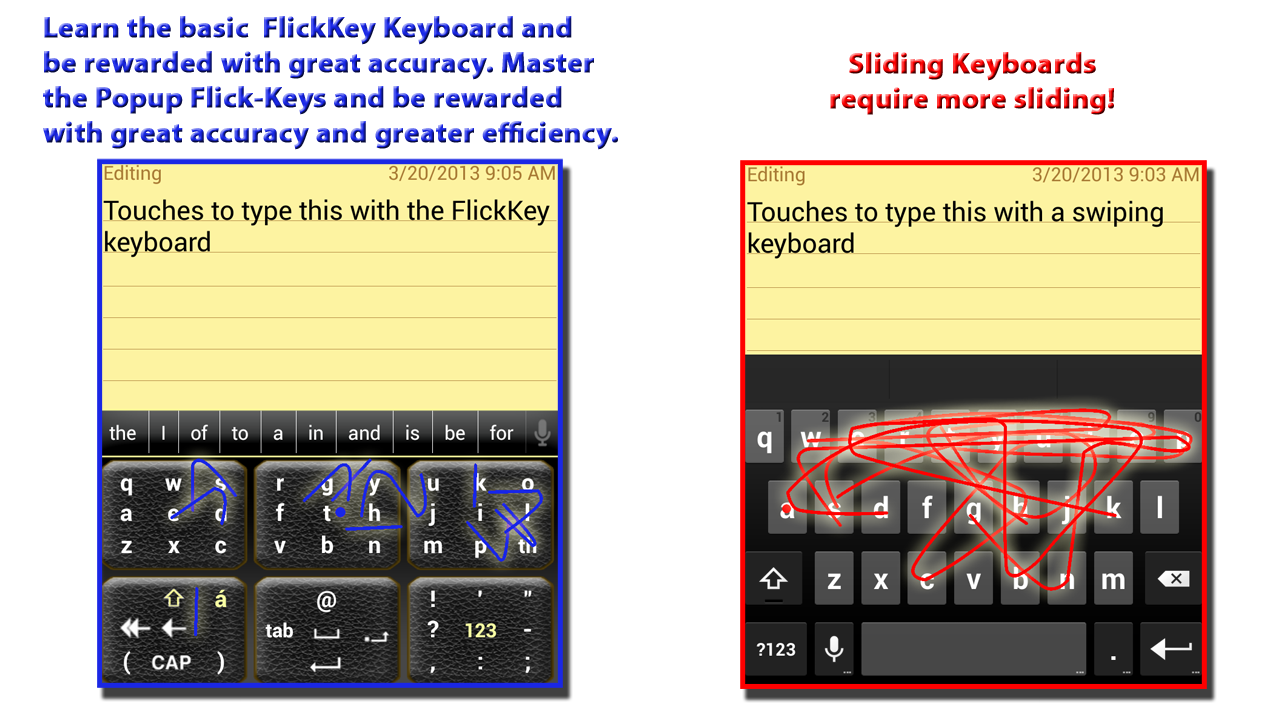 [New App] FlickKey Keyboard Combines Poking With Swiping To Reduce How ...