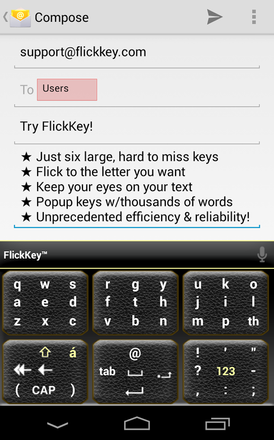 [New App] FlickKey Keyboard Combines Poking With Swiping To Reduce How ...