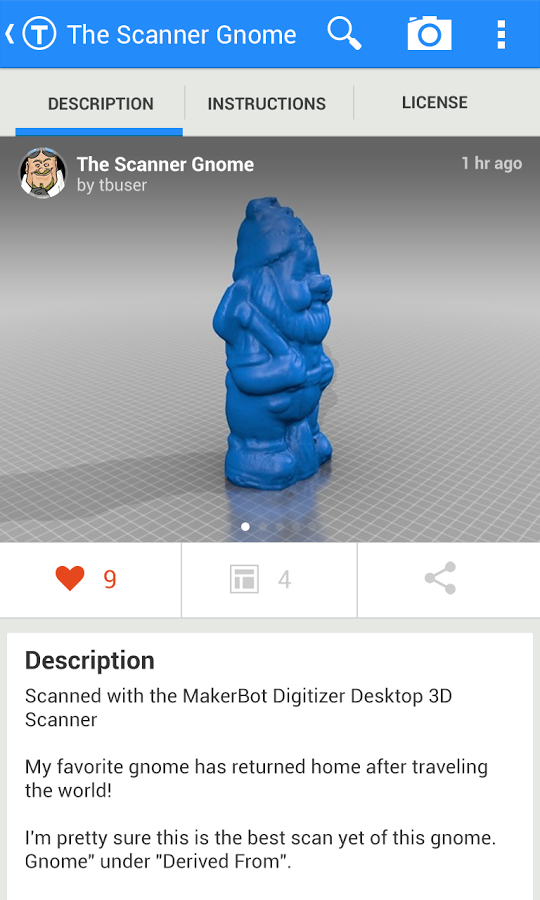 [New App] MakerBot's Thingiverse Android App Squeezes Thousands Of Free ...