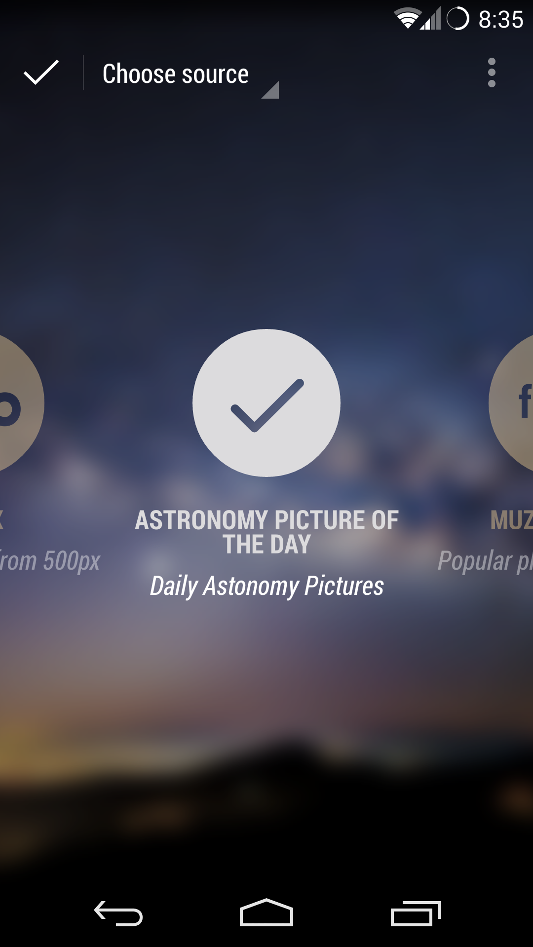 Roman Nurik's Muzei Live Wallpaper Already Has Extensions For 500px ...