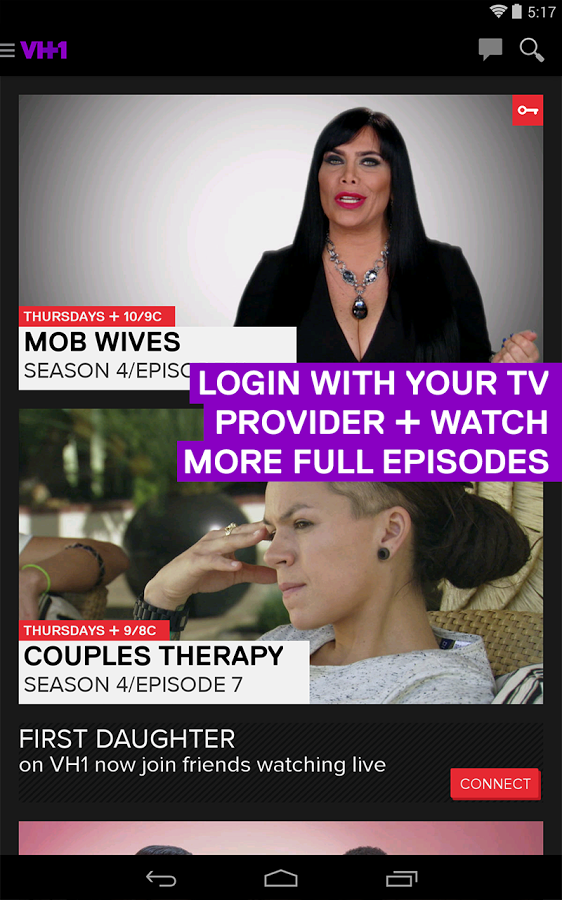 [New App] VH1 App Comes To Android With Full Episode Streaming (TV ...