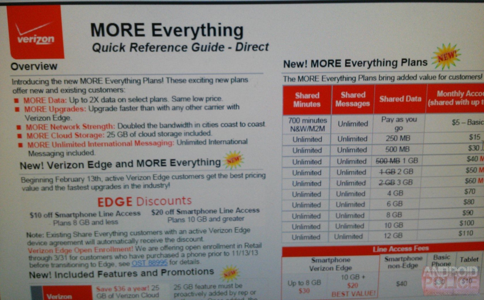 Verizon "More Everything" Launches Tomorrow - Increased Data Caps ...