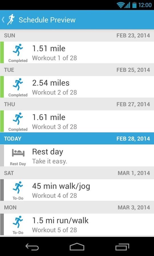 RunKeeper 4.4 Update Brings New Training Tab With Free Workout Plans ...