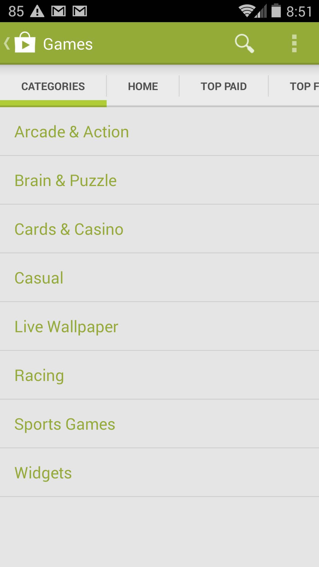 Google Play Store Game Category Expansion Is A No-Show For February ...