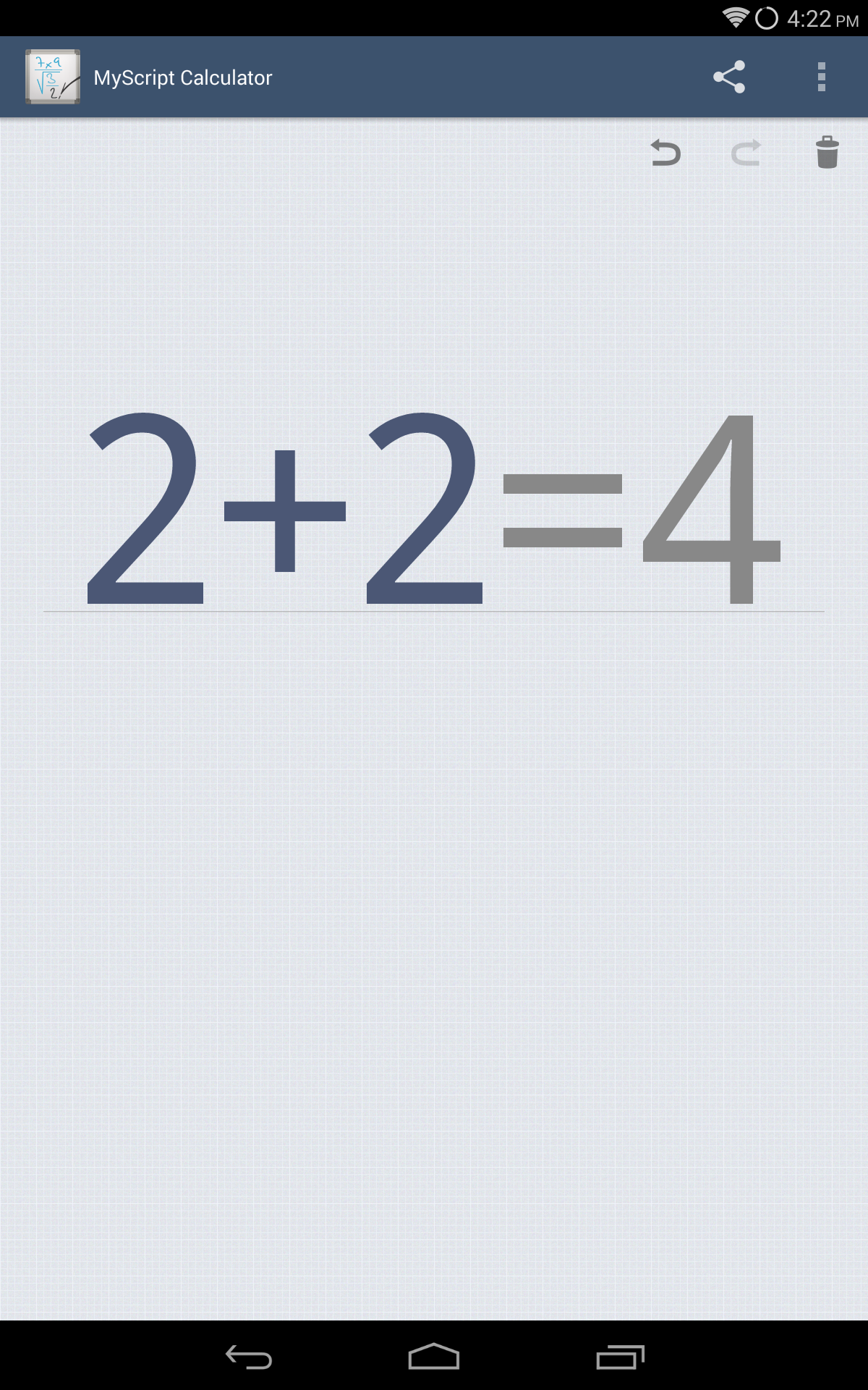 MyScript Calculator Updated To v1.2 With A New UI, Additional Operators, And More