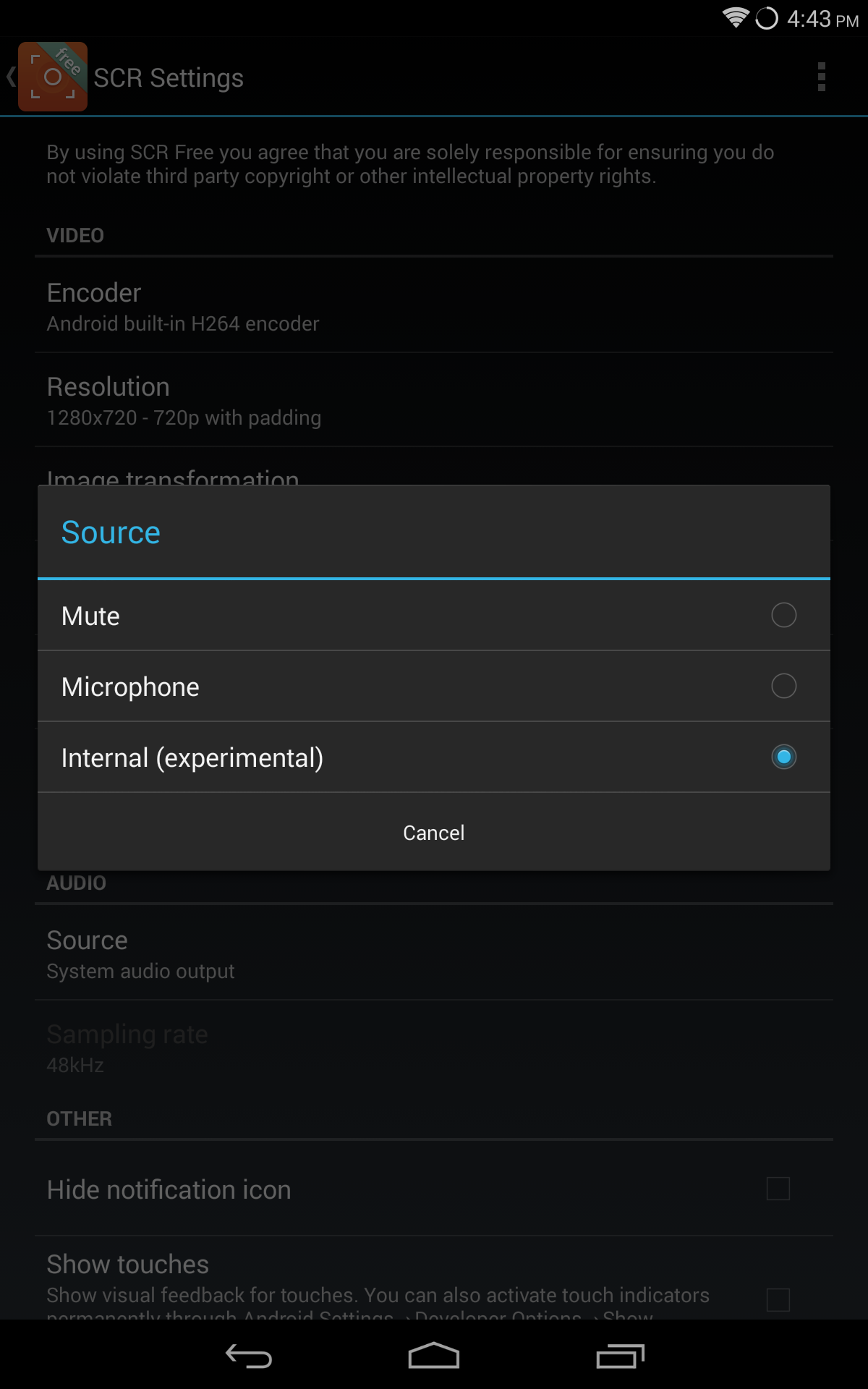 SCR Screen Recorder Gets Experimental Support For Internal Audio ...