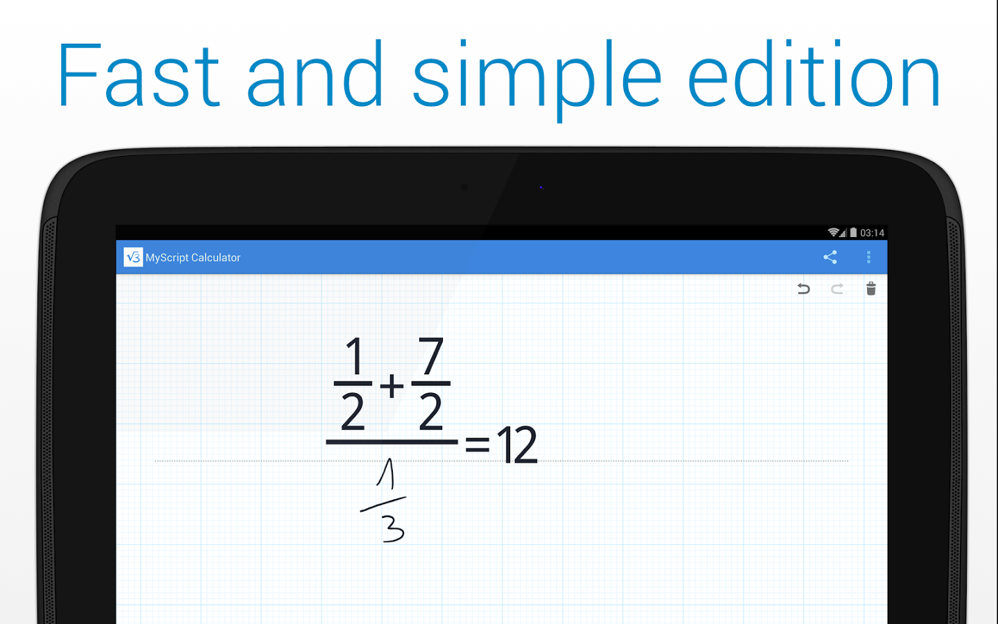 MyScript Calculator Updated To v1.2 With A New UI, Additional Operators ...