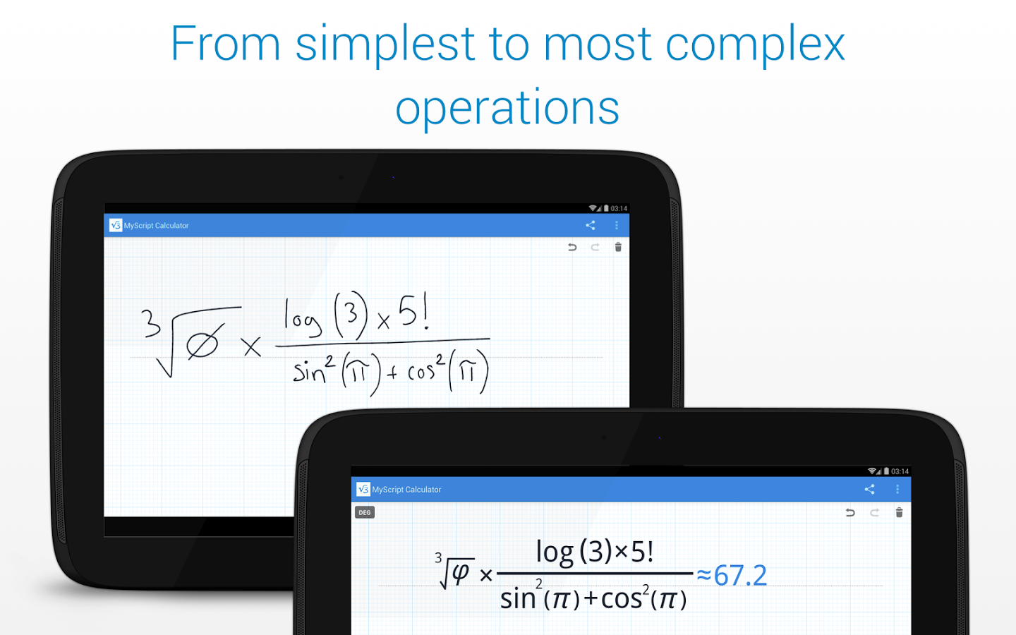 MyScript Calculator Updated To v1.2 With A New UI, Additional Operators ...