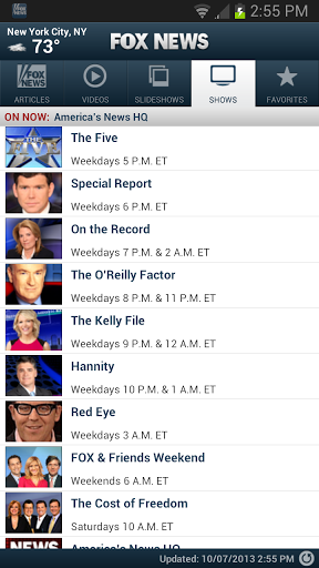 Fox News Android App Gets Major Facelift In Big Update To Version 2.0