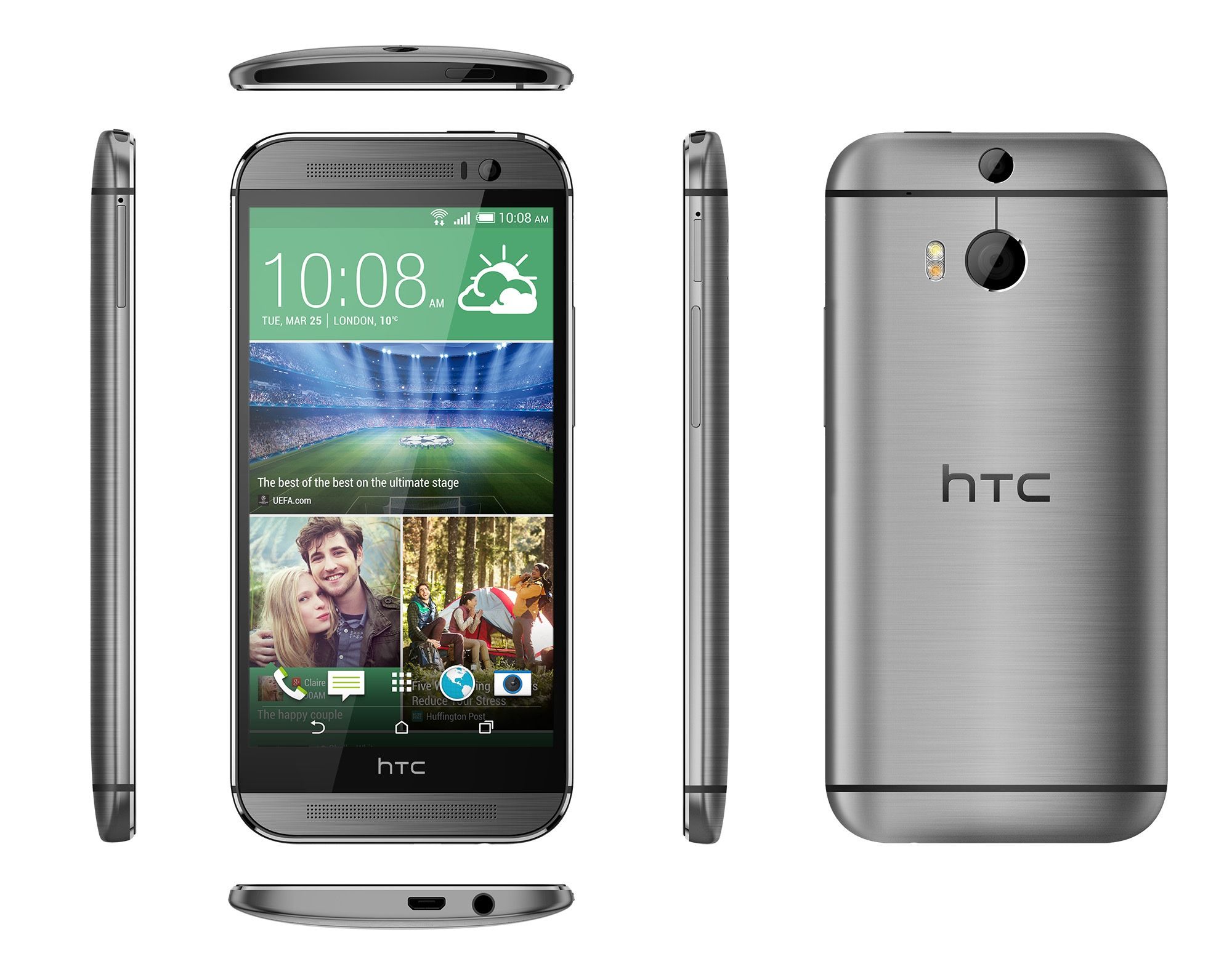 HTC Unveils The New HTC One (M8) - Snapdragon 801, 5-inch Display, Dual ...