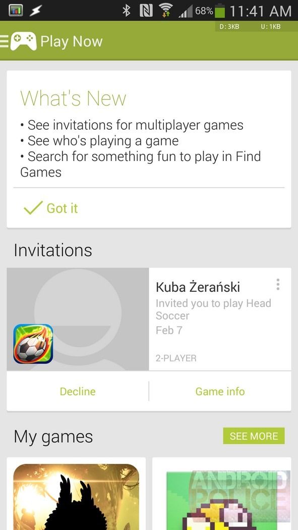 Google Play Games v1.5 Lets You View Multiplayer Invites, See Who's ...