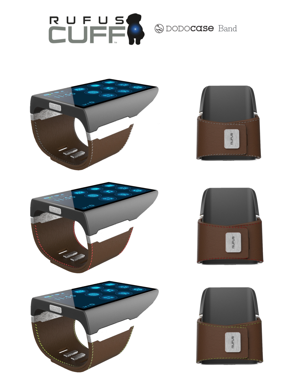 The Rufus Cuff Is A Wrist Communicator From The Future That Looks Like ...