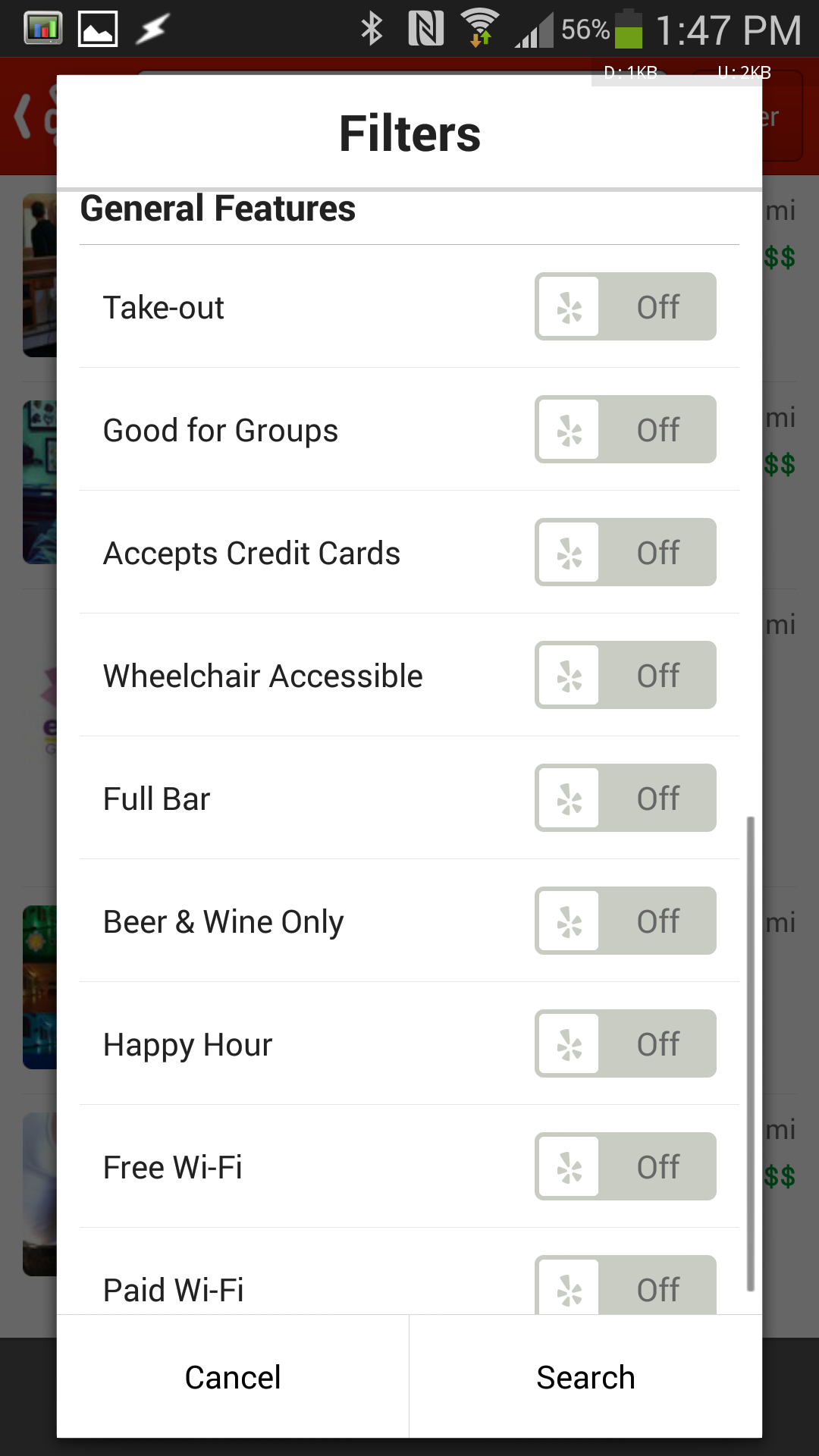 Yelp Finally Ditches The Gingerbread Filters UI, Adds Tons More Search ...