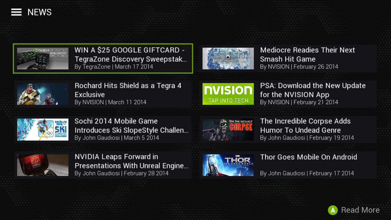 NVIDIA SHIELD KitKat Update Will Add GameStream Anywhere, Mouse And ...