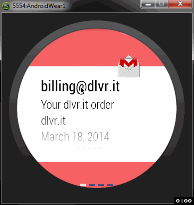 Taking The Android Wear Preview SDK For A Spin - Notifications ...
