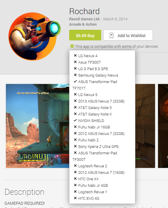 [New Game] Rochard Finally Makes Its Way To The Play Store As A Tegra 4 ...