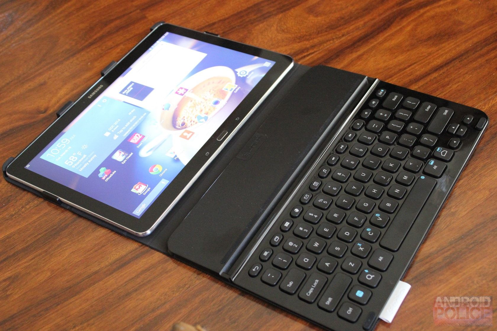 Logitech PRO Keyboard for Samsung Galaxy Note PRO and Tab PRO Lightning ...