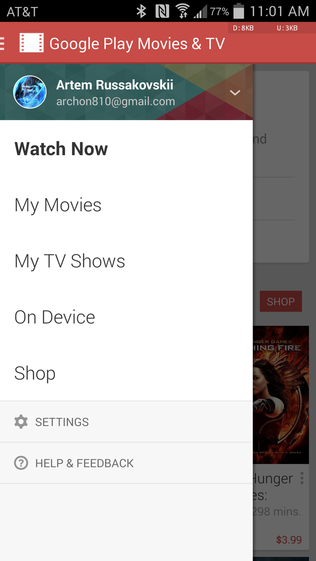 Google Play Movies Updated To v3.1 With Refreshed Slide-Out Navigation ...