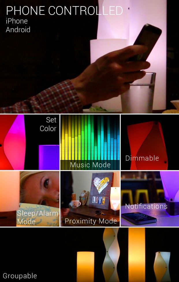 Luma Connected Lamp, Bluetooth Speaker, And Phone Charger Reaches ...