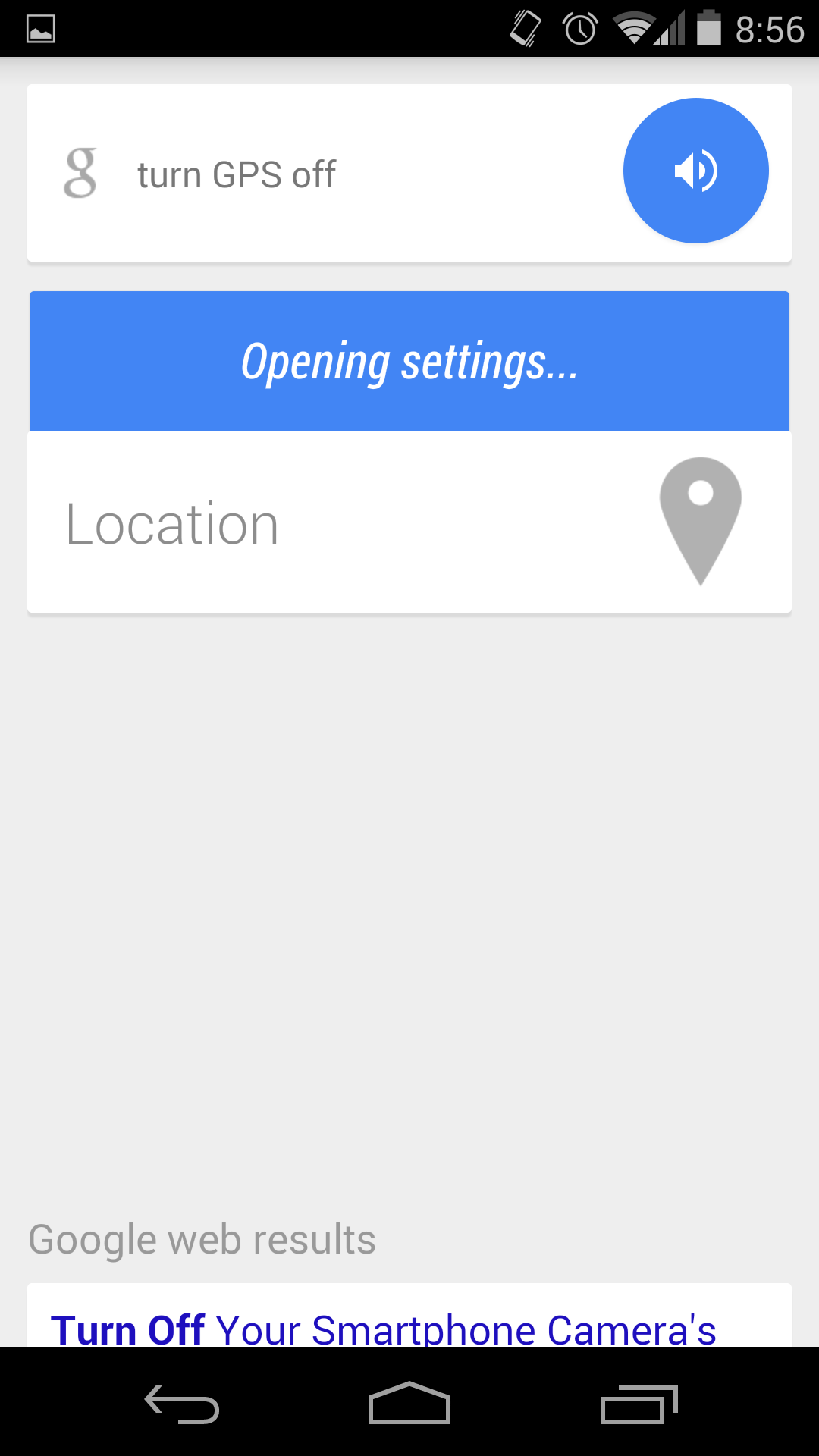 Google Search v3.4 Adds Voice Control Of Settings, But It's Not Quite ...