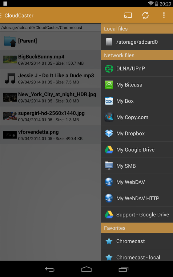 [New App] CloudCaster (From The Maker Of FolderSync) Can Cast Video From 23 Different Sources To ...