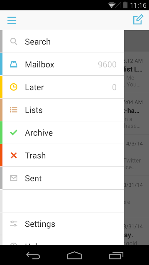 [New App] Dropbox's Mailbox App Finally Comes To Android To Tame Your Inbox