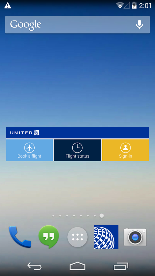 United Airlines App Updated To v2.0 With A Proper Android UI, Improved ...