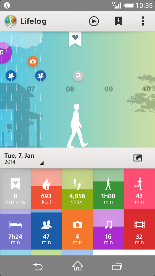 [New App] Sony Releases Lifelog App Into The Play Store, The Companion To Its New SmartBand ...