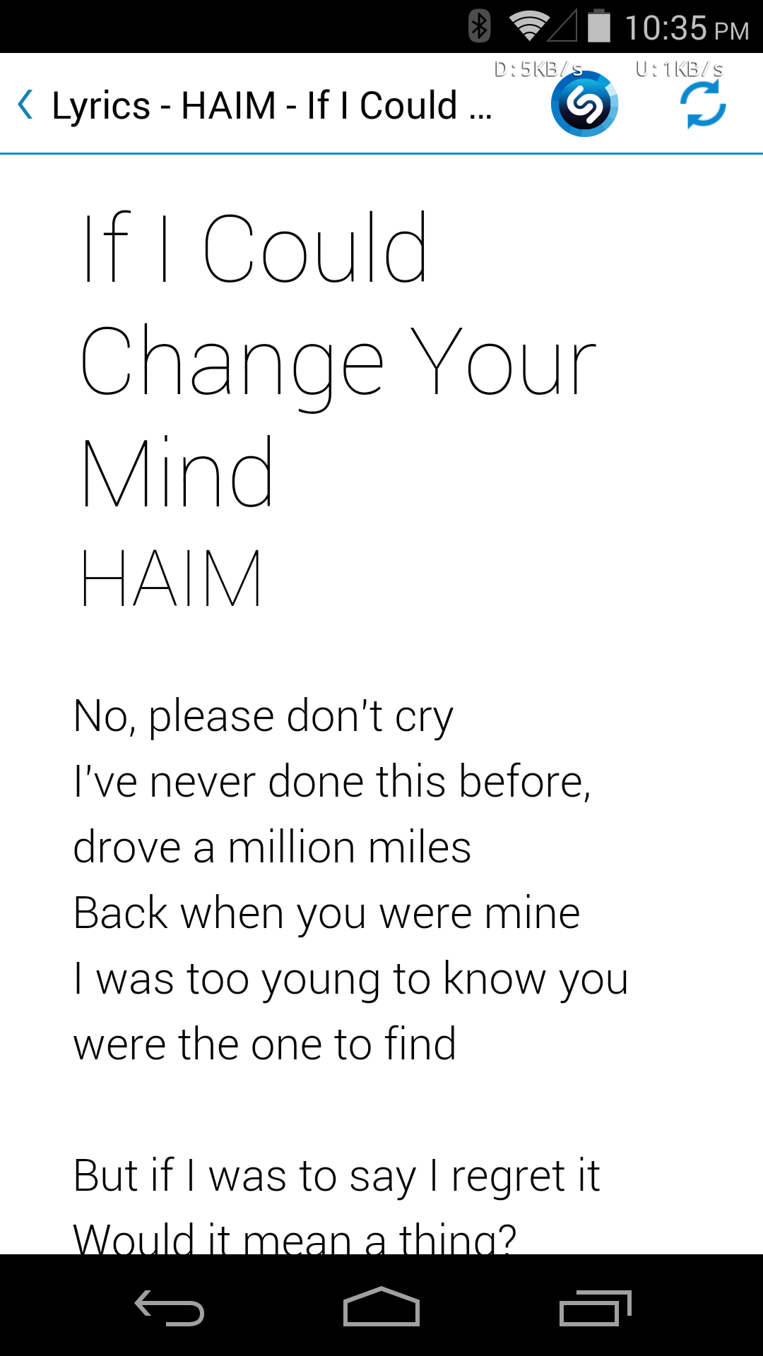 Shazam Can Add Songs To An Rdio Playlist And Show Auto-Scrolling Lyrics ...