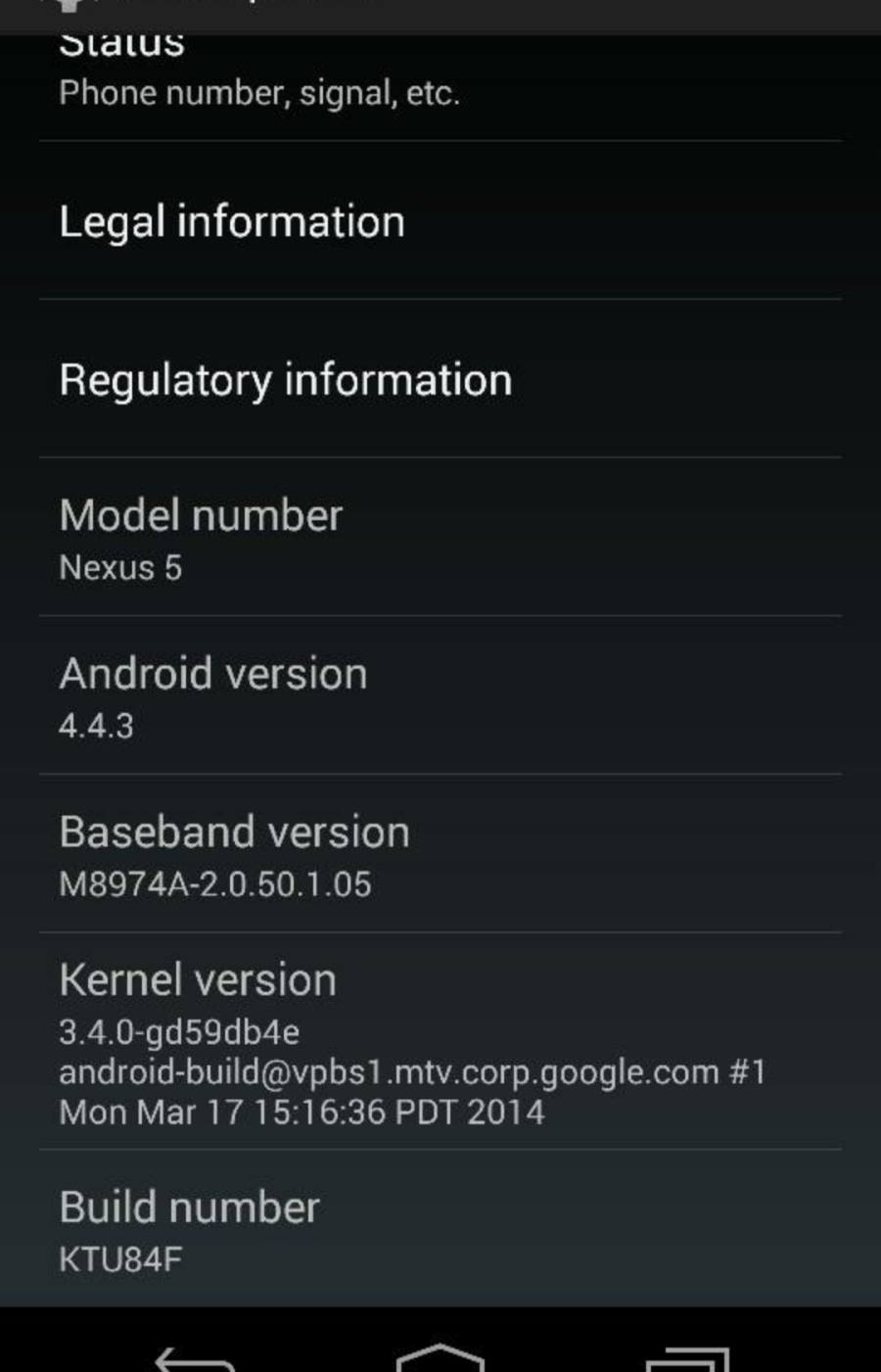 Leaked Screenshot Shows Alleged Android 4.4.3 Dialer Redesign Leaked Screenshot Shows Alleged Android 4.4.3 Dialer Redesign