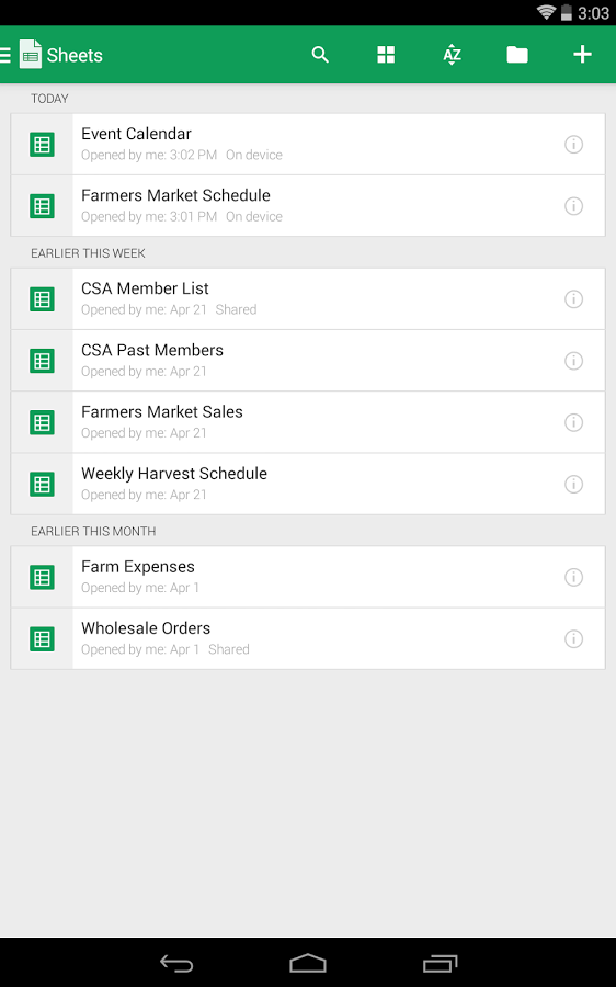 Google Releases Dedicated Docs And Spreadsheet Apps For Android And iOS ...